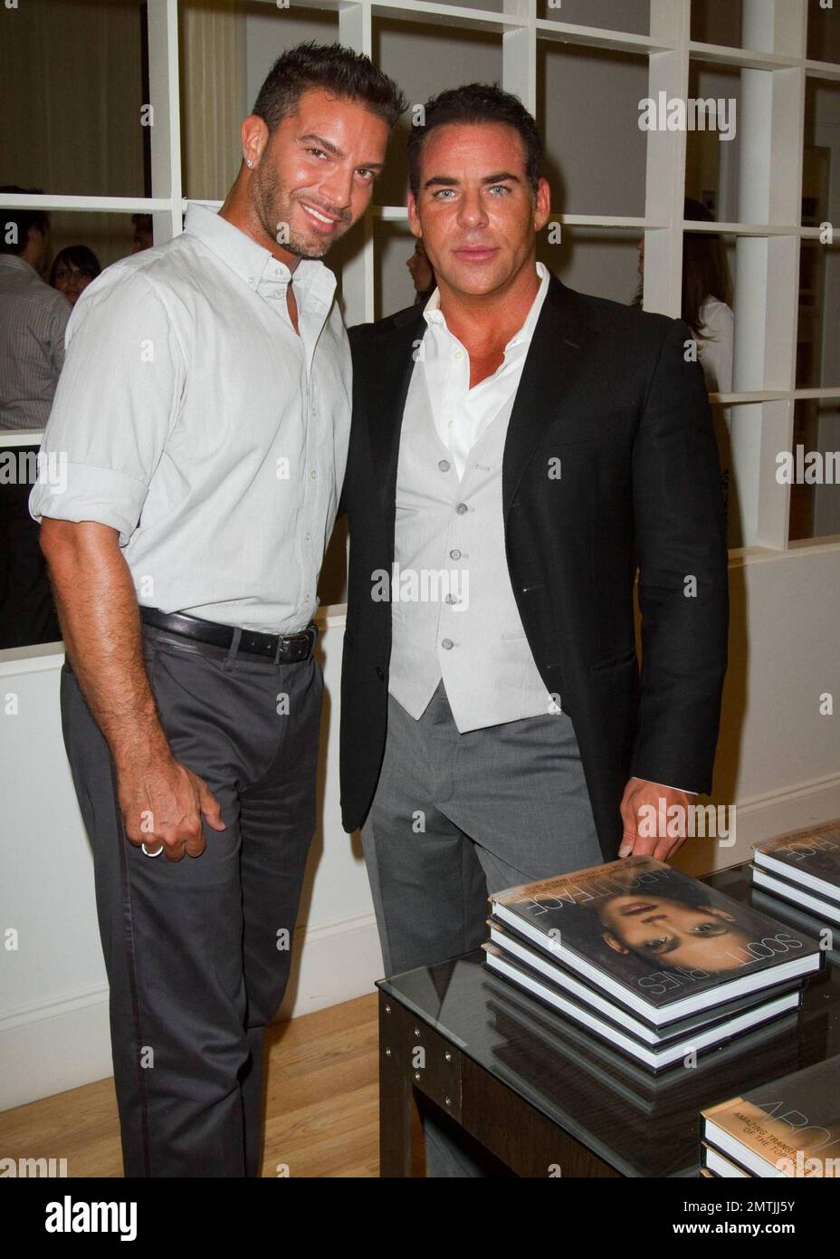 Scott Barnes, make-up artist to the stars, hosts an invitation-only cocktail party at the ...