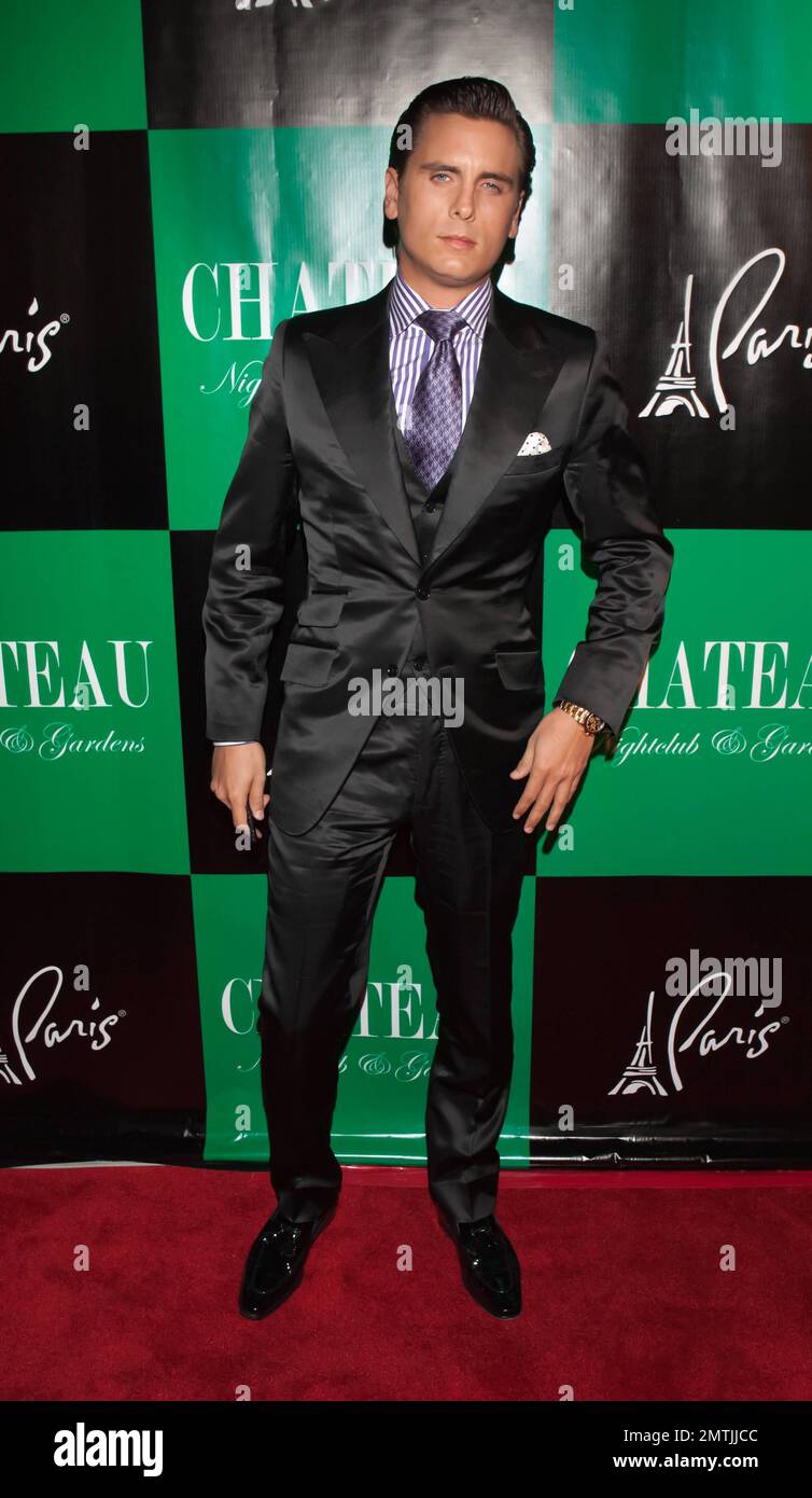 Scott Disick Black Suit