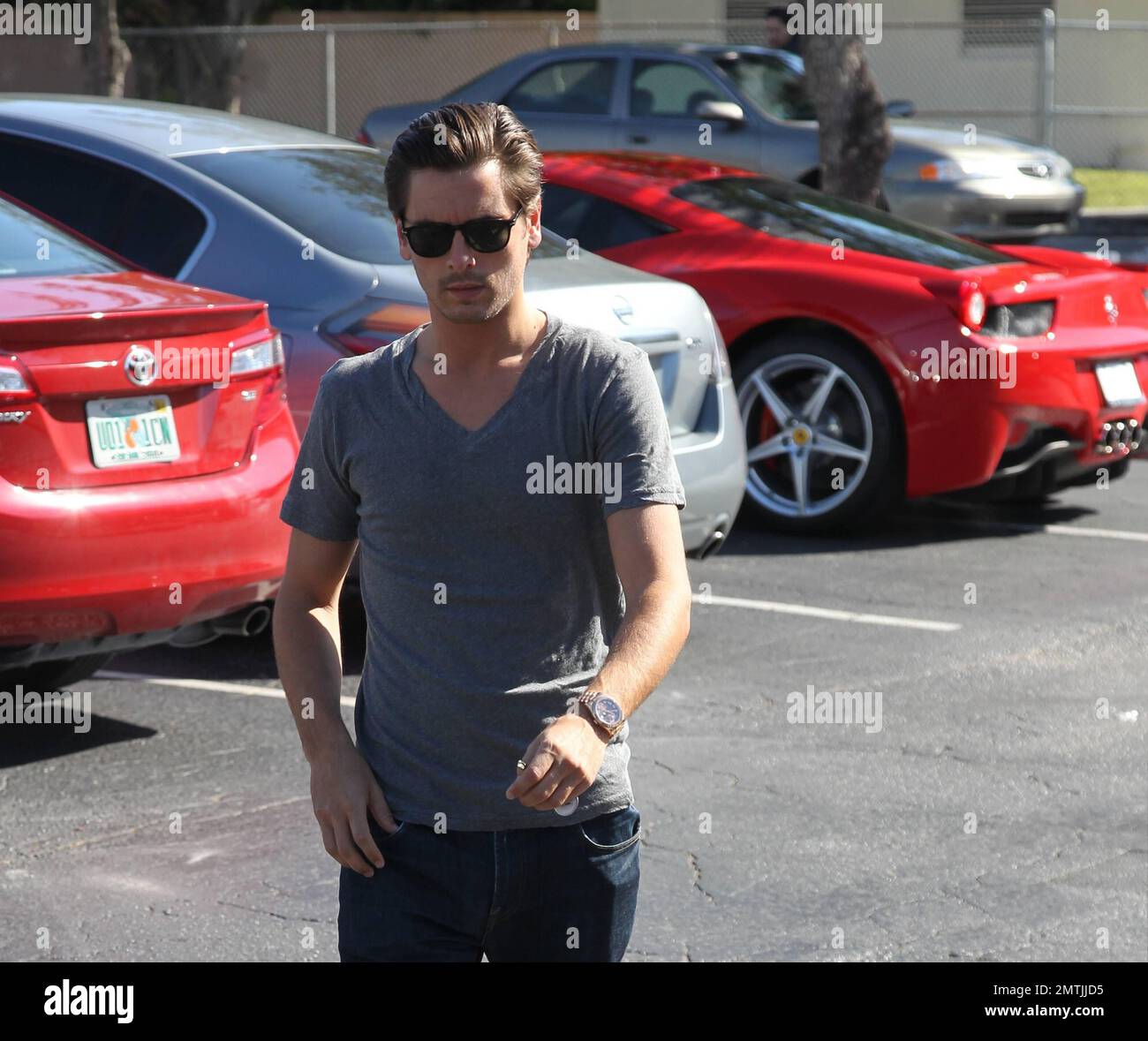 Scott Disick Ferrari