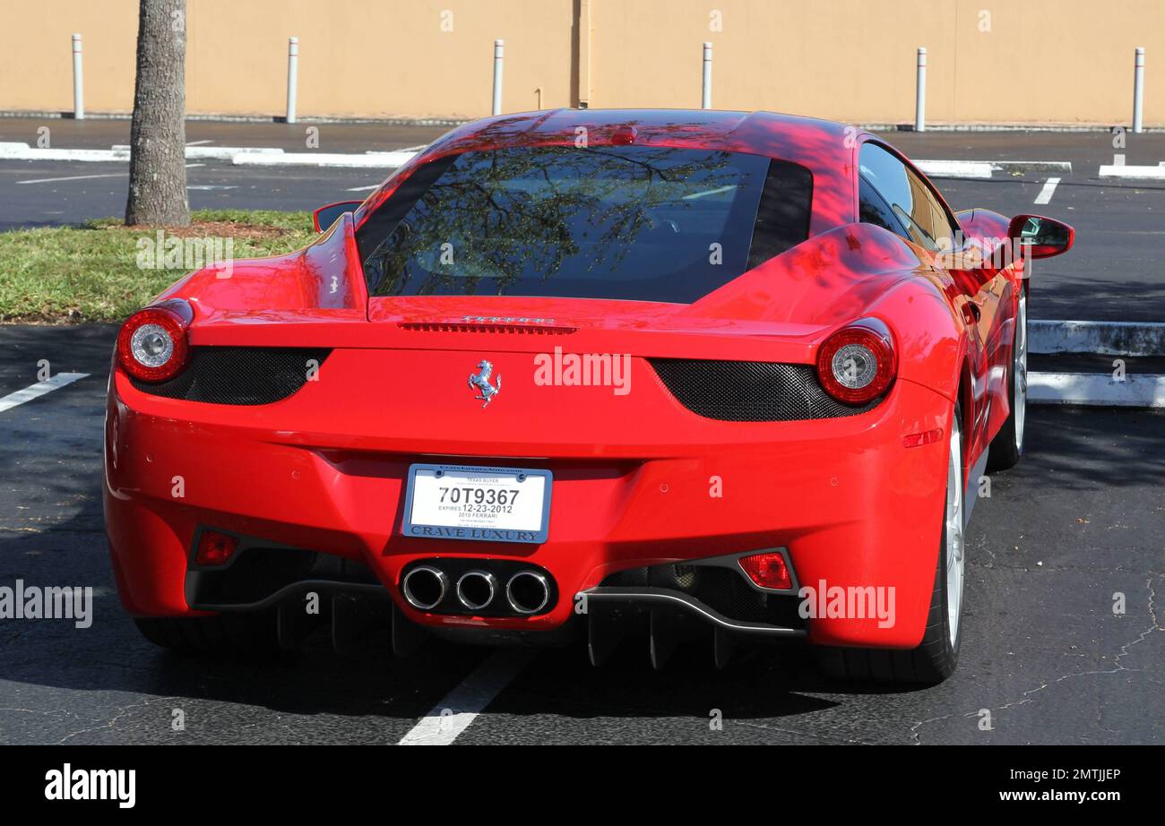 Scott Disick Ferrari 458