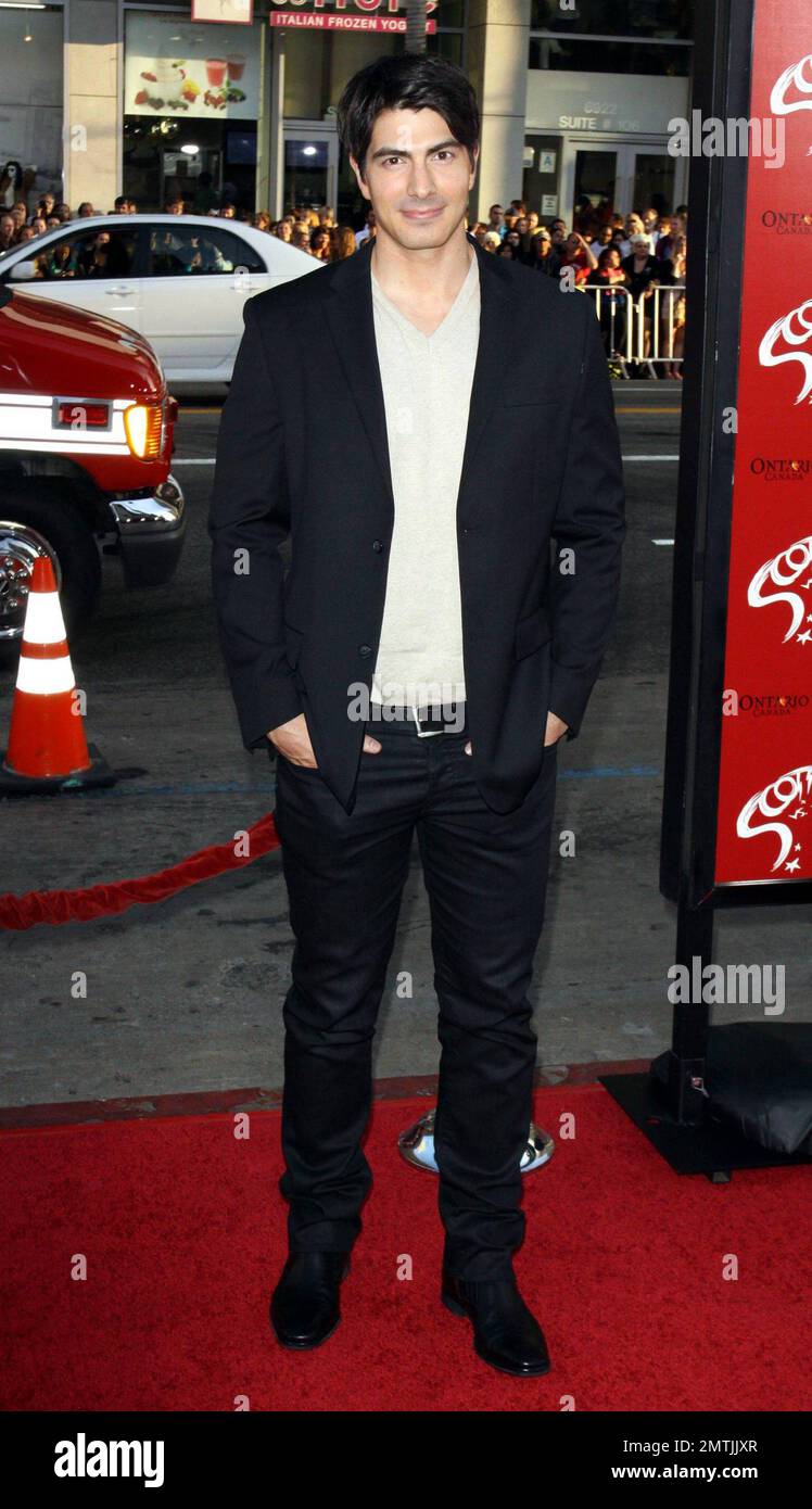 Actor Brandon Routh arrives at the "Scott Pilgrim vs the World ...