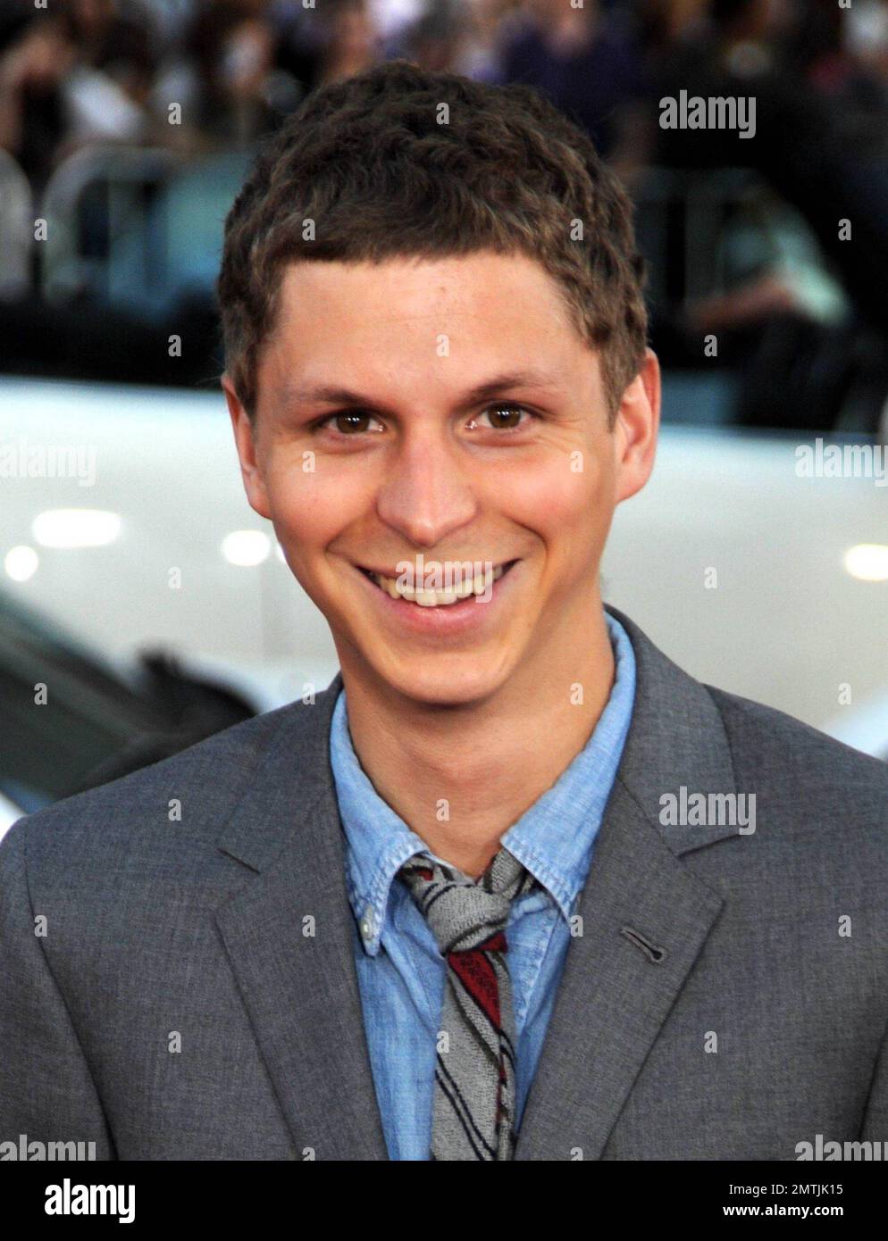 Actor Michael Cera arrives at the "Scott Pilgrim vs the World" Premiere ...