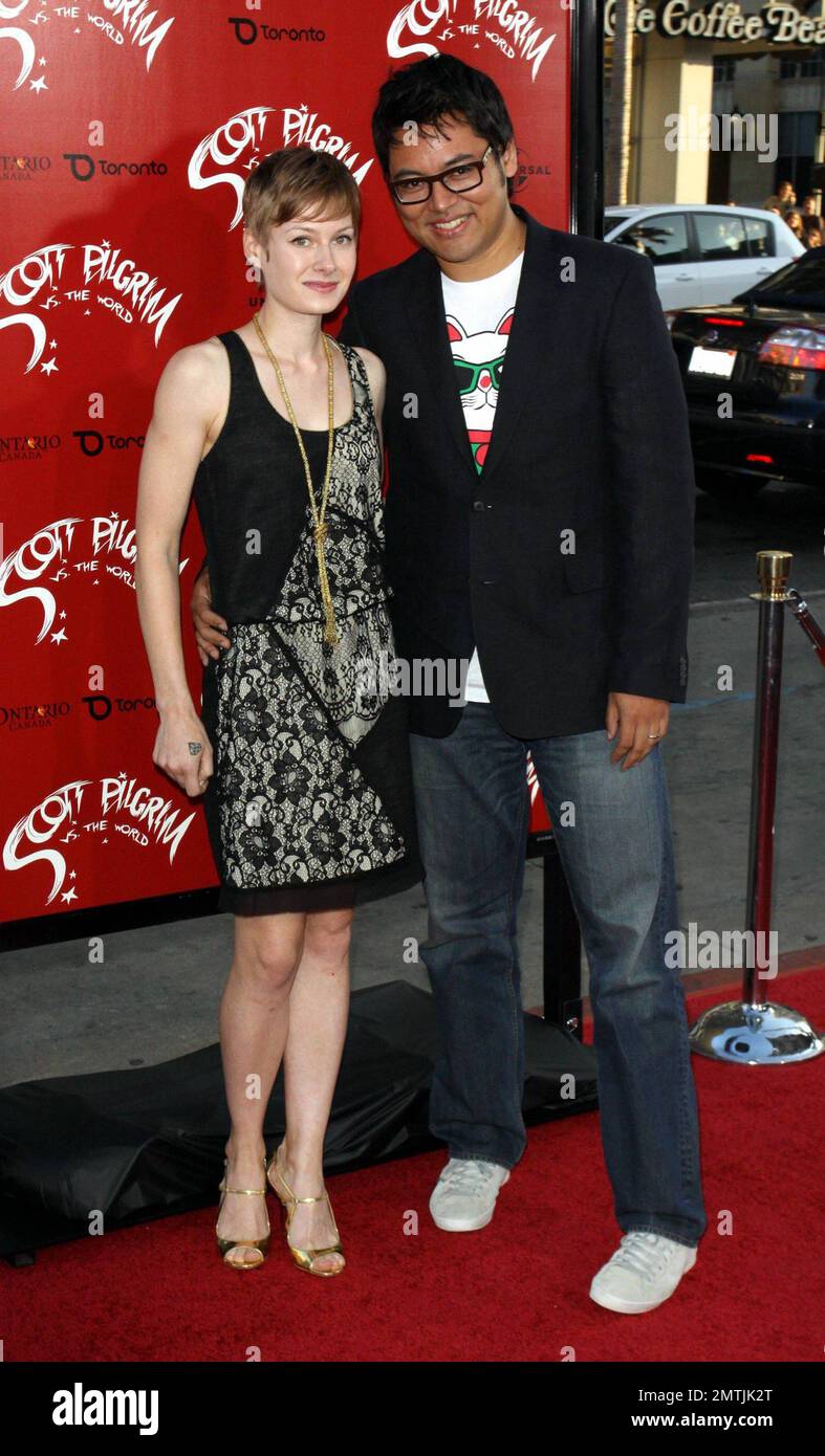 Creator Bryan Lee O'Malley at the "Scott Pilgrim vs the World" Premiere ...