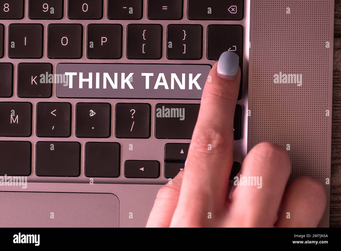 Hand writing sign Think Tank. Business idea Thinking of Innovative ...