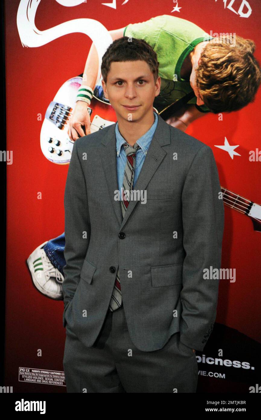 Actor Michael Cera arrives at the "Scott Pilgrim vs the World" Premiere ...