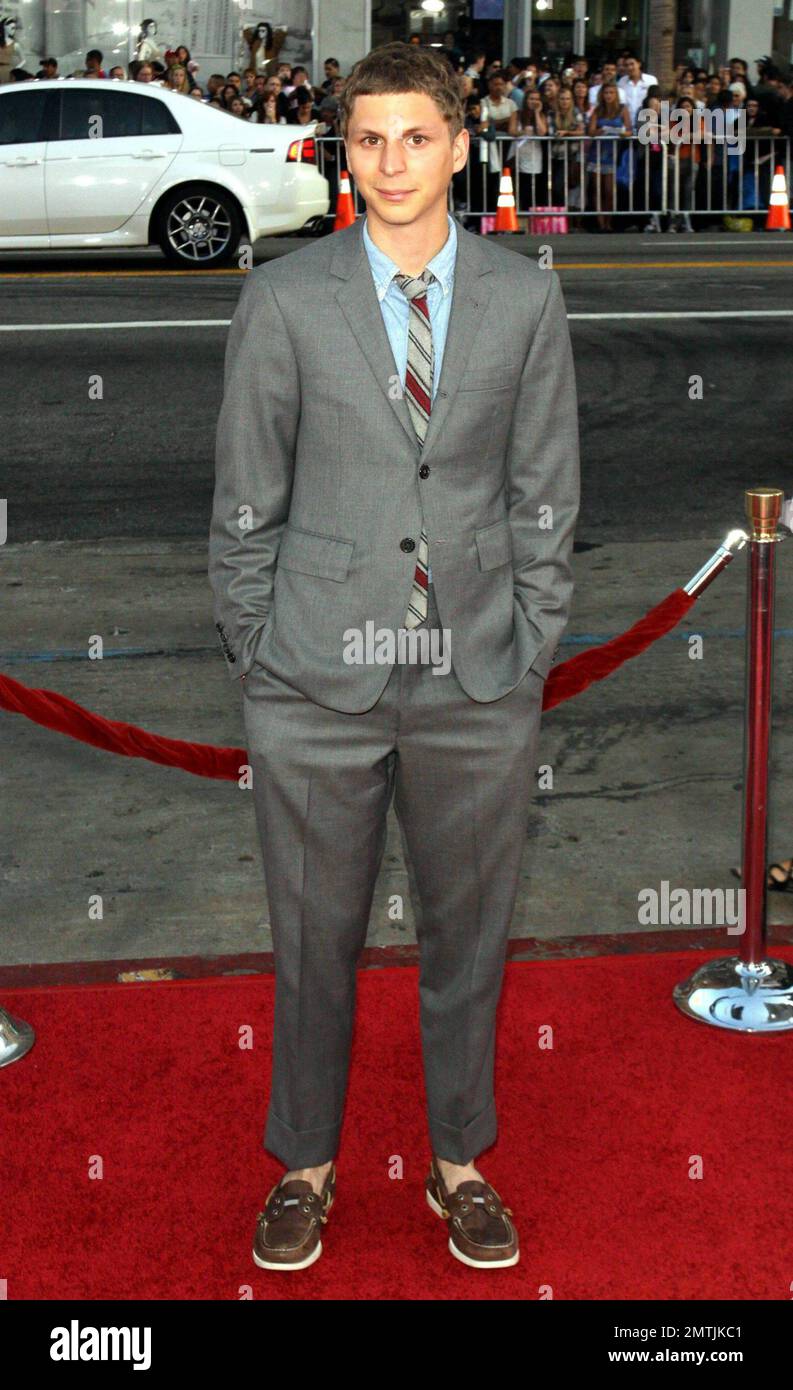 Actor Michael Cera arrives at the "Scott Pilgrim vs the World" Premiere ...