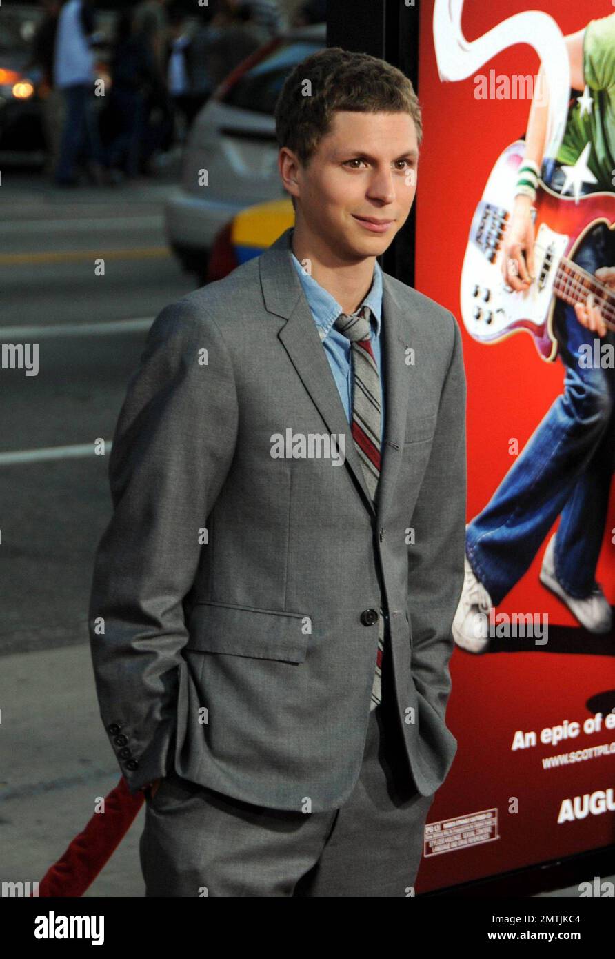 Actor Michael Cera arrives at the "Scott Pilgrim vs the World" Premiere ...