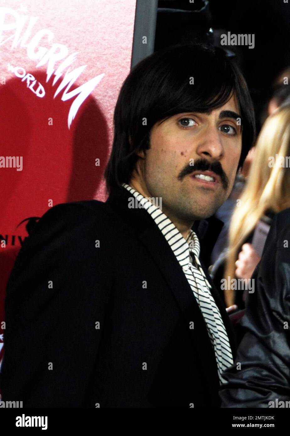 Actor Jason Schwartzman arrives at the "Scott Pilgrim vs the World ...