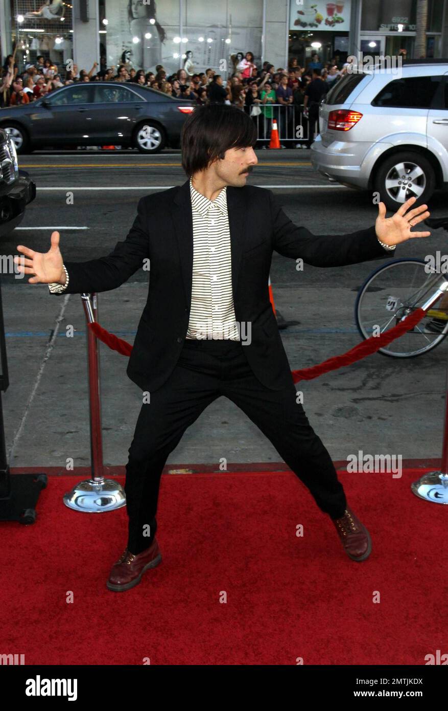 Actor Jason Schwartzman arrives at the "Scott Pilgrim vs the World ...
