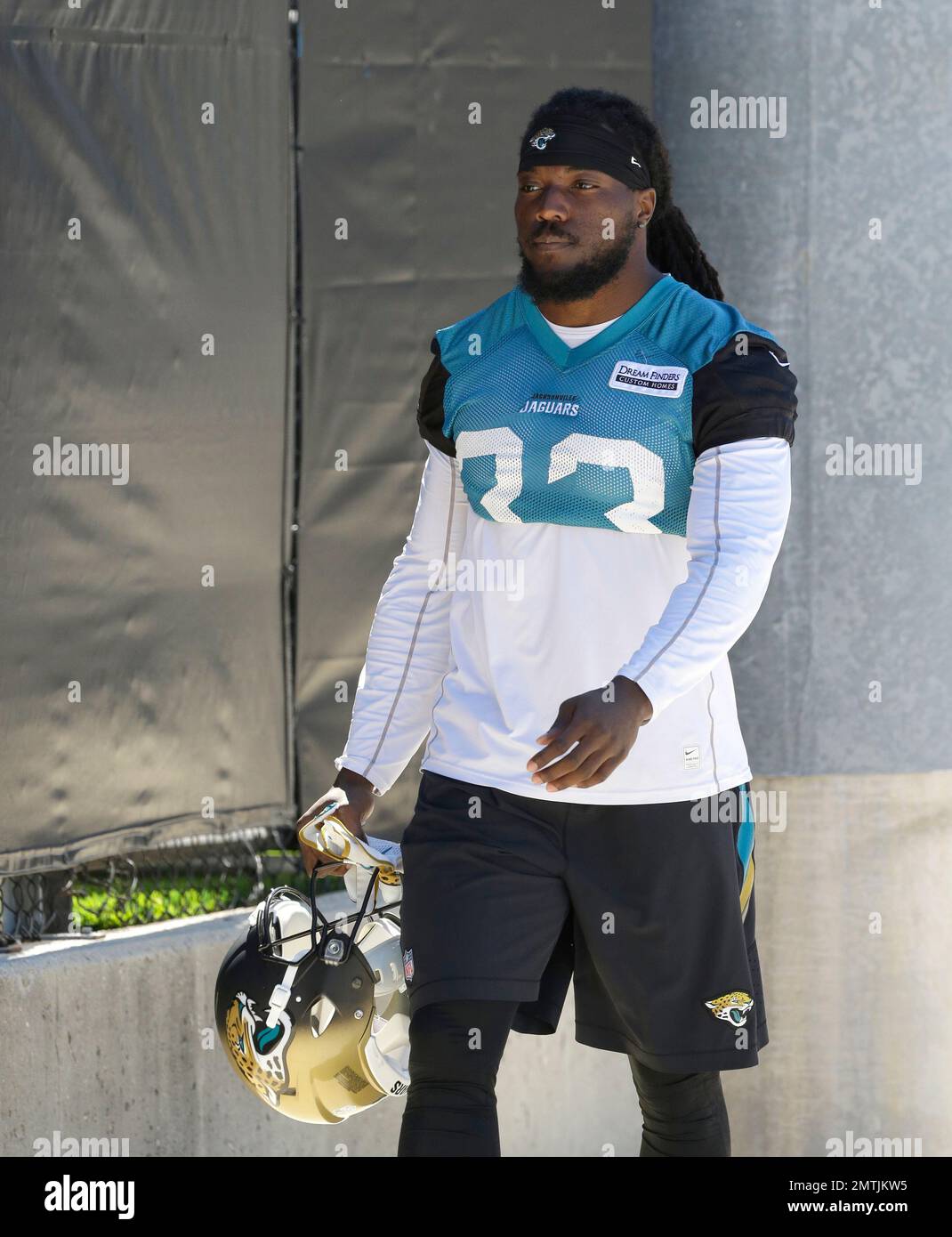 Jacksonville Jaguars running back Chris Ivory walks to the field before ...