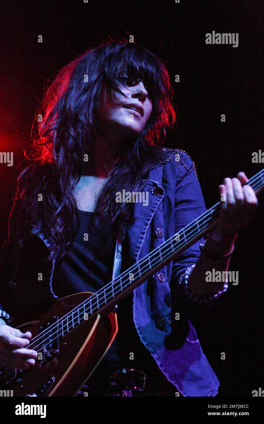 Delila Paz of "The Last Internationale" performs live on stage during ...