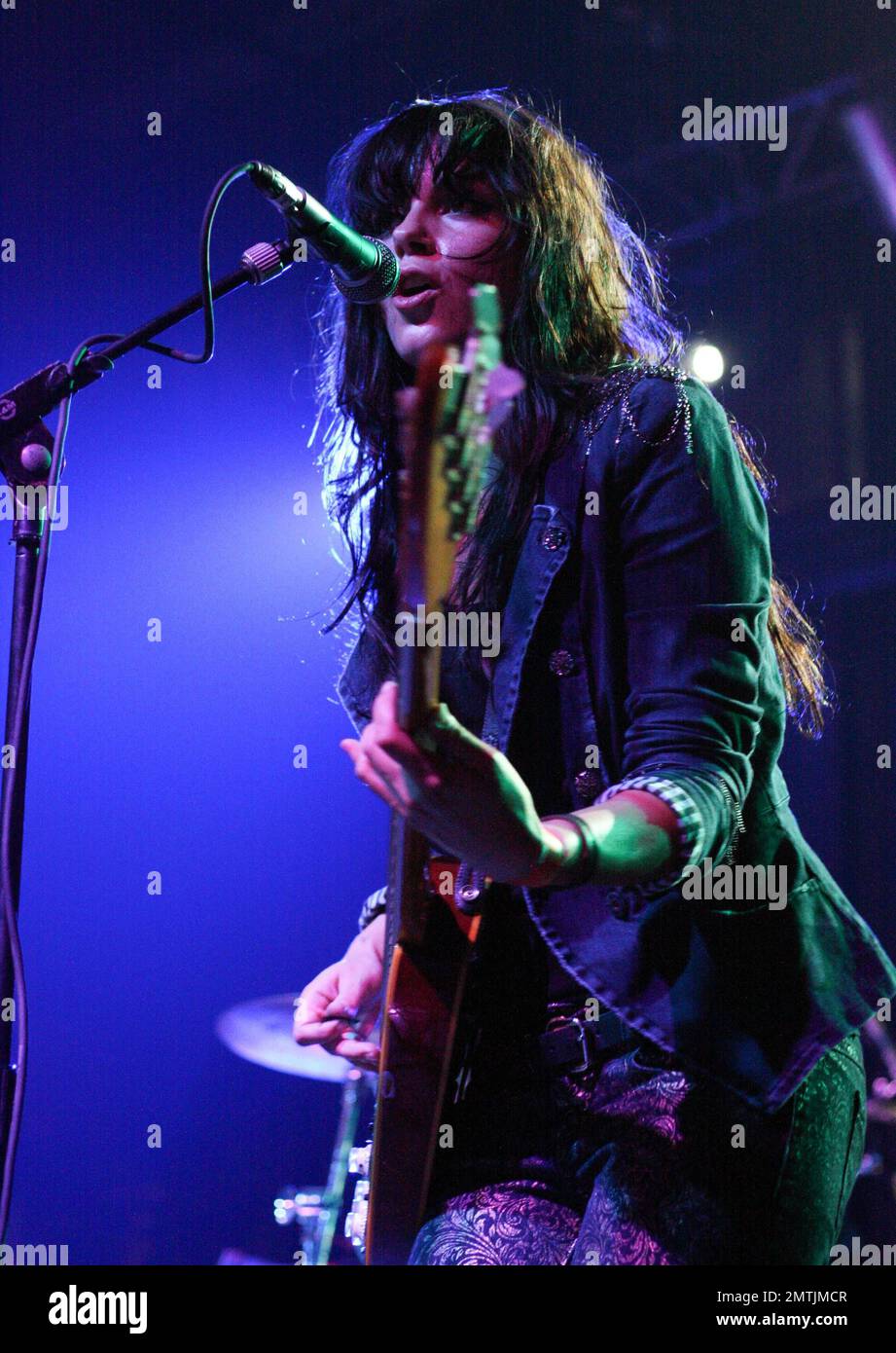 Delila Paz of "The Last Internationale" performs live on stage during ...