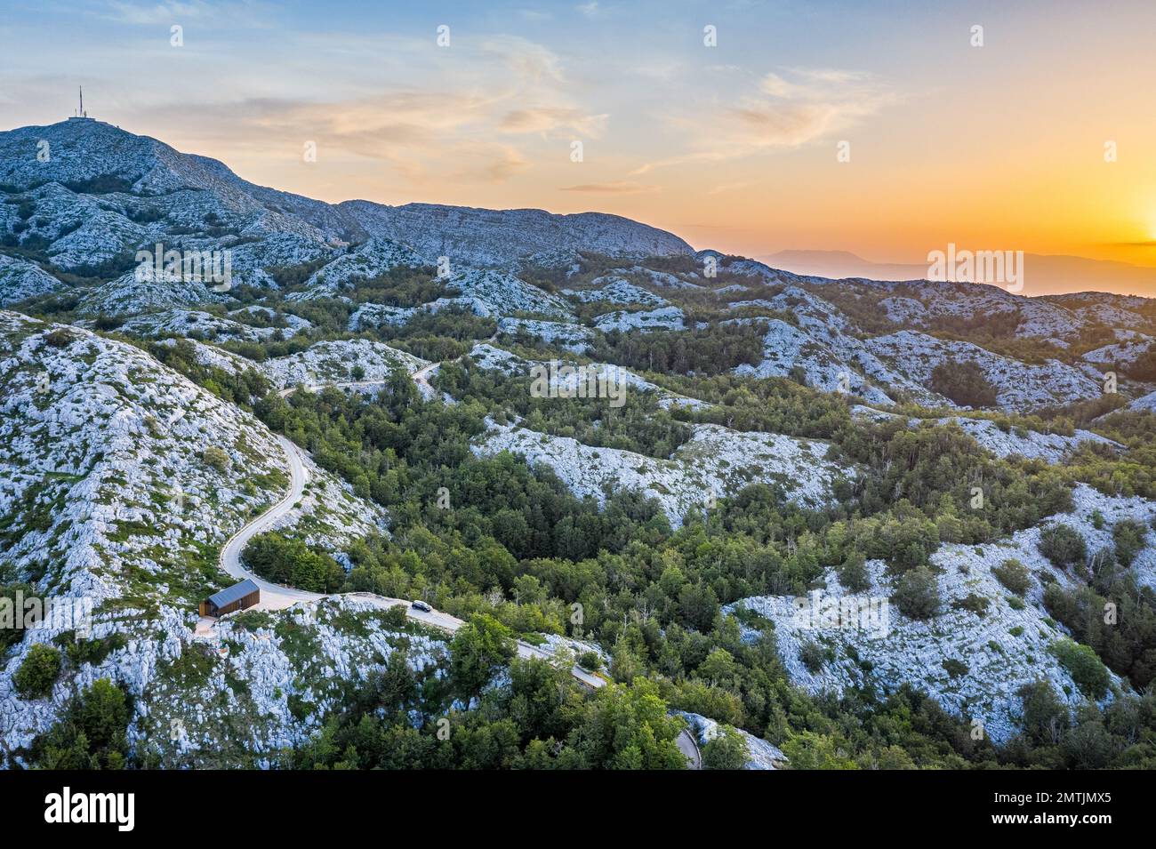 Biokovo mountain range hi-res stock photography and images - Alamy