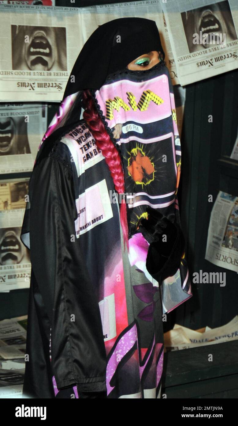 Singer M.I.A. arrives at Spike TV's "Scream 2010" at The Greek Theatre ...