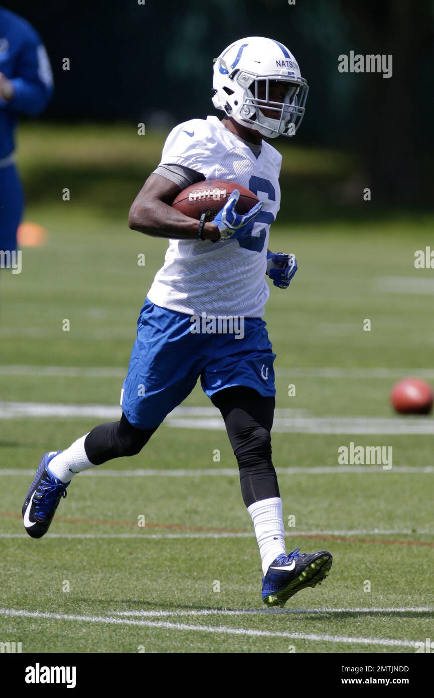 Indianapolis Colts wide receiver JoJo Natson during the NFL team's ...
