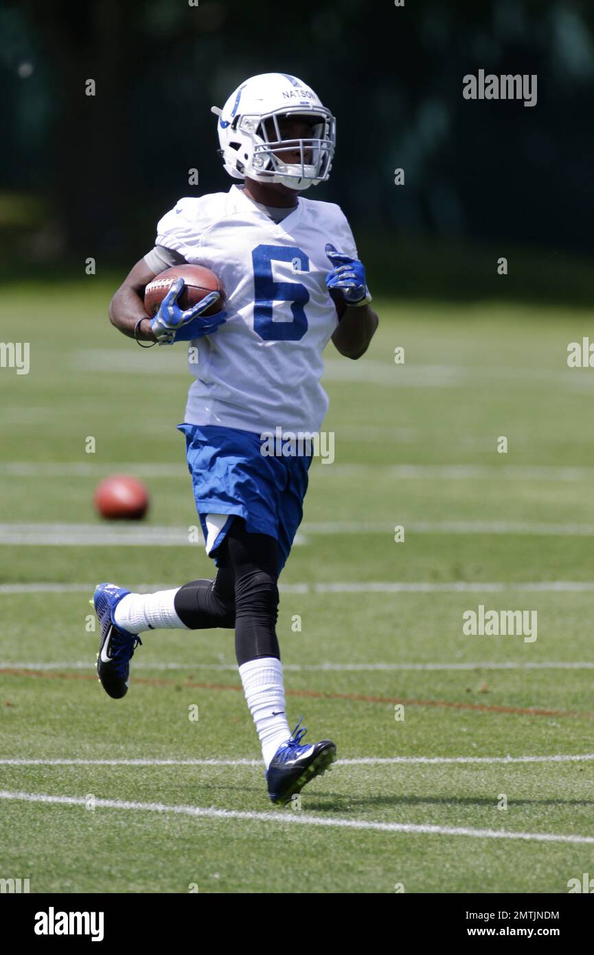 Indianapolis Colts wide receiver JoJo Natson during the NFL team's ...