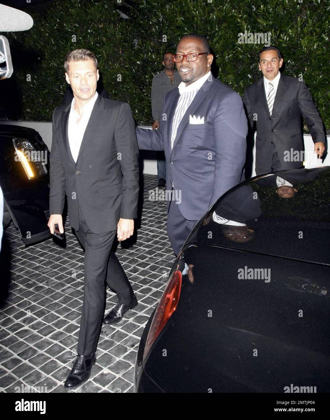 Ryan Seacrest and Randy Jackson dine at Cecconi's in Los Angeles, Ca. 5 ...