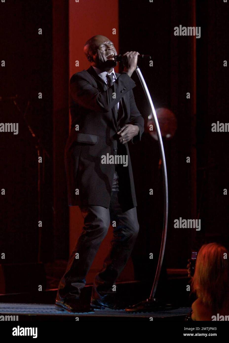 British soul singer and songwriter, Seal, performs live at the Fillmore ...