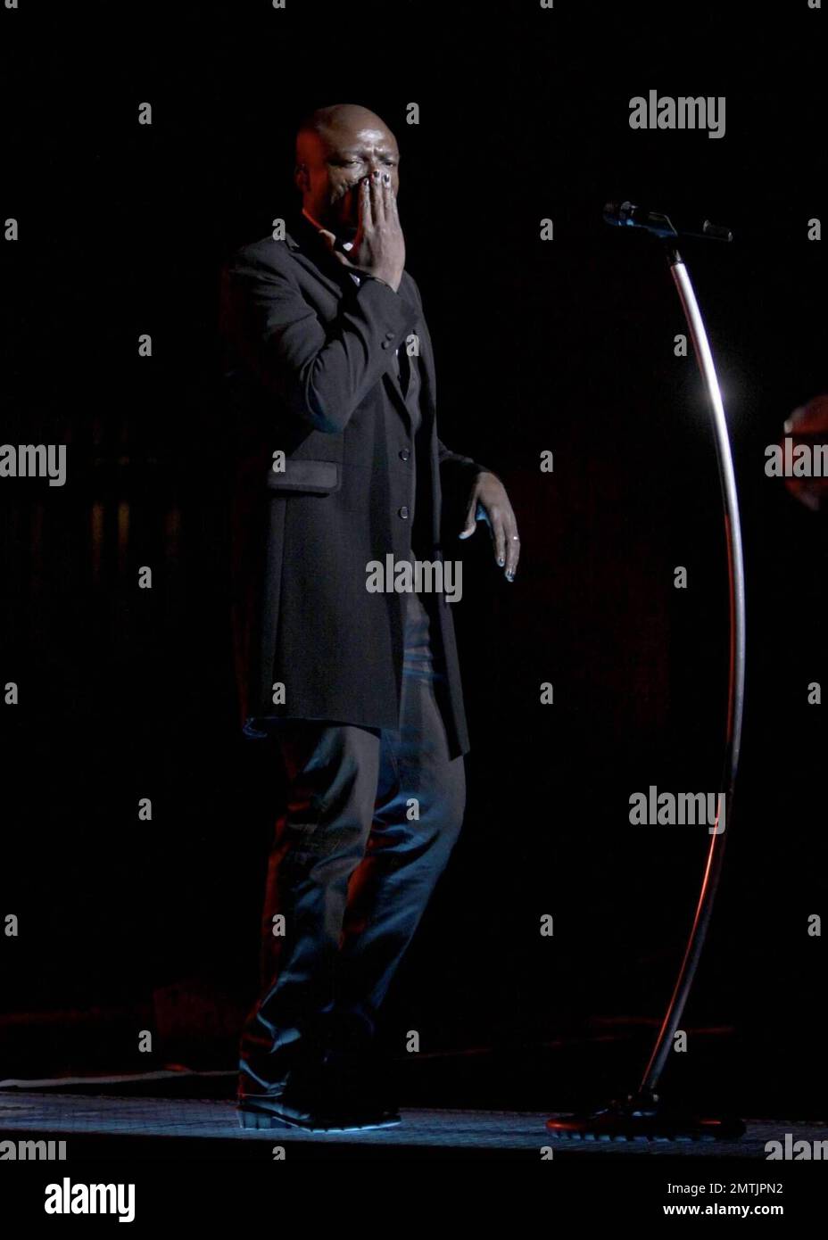 British soul singer and songwriter, Seal, performs live at the Fillmore ...