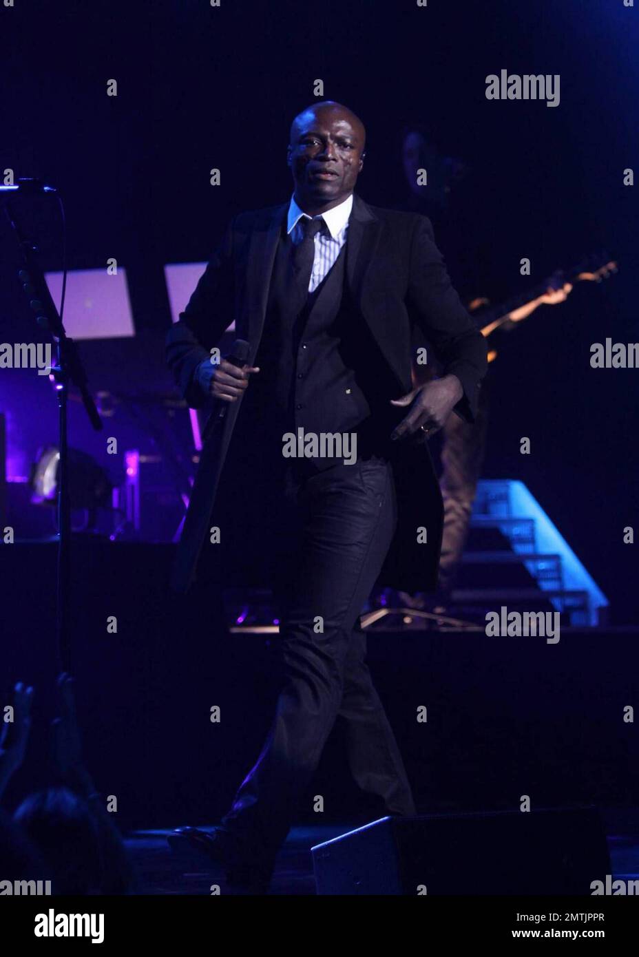 British soul singer and songwriter, Seal, performs live at the Fillmore ...