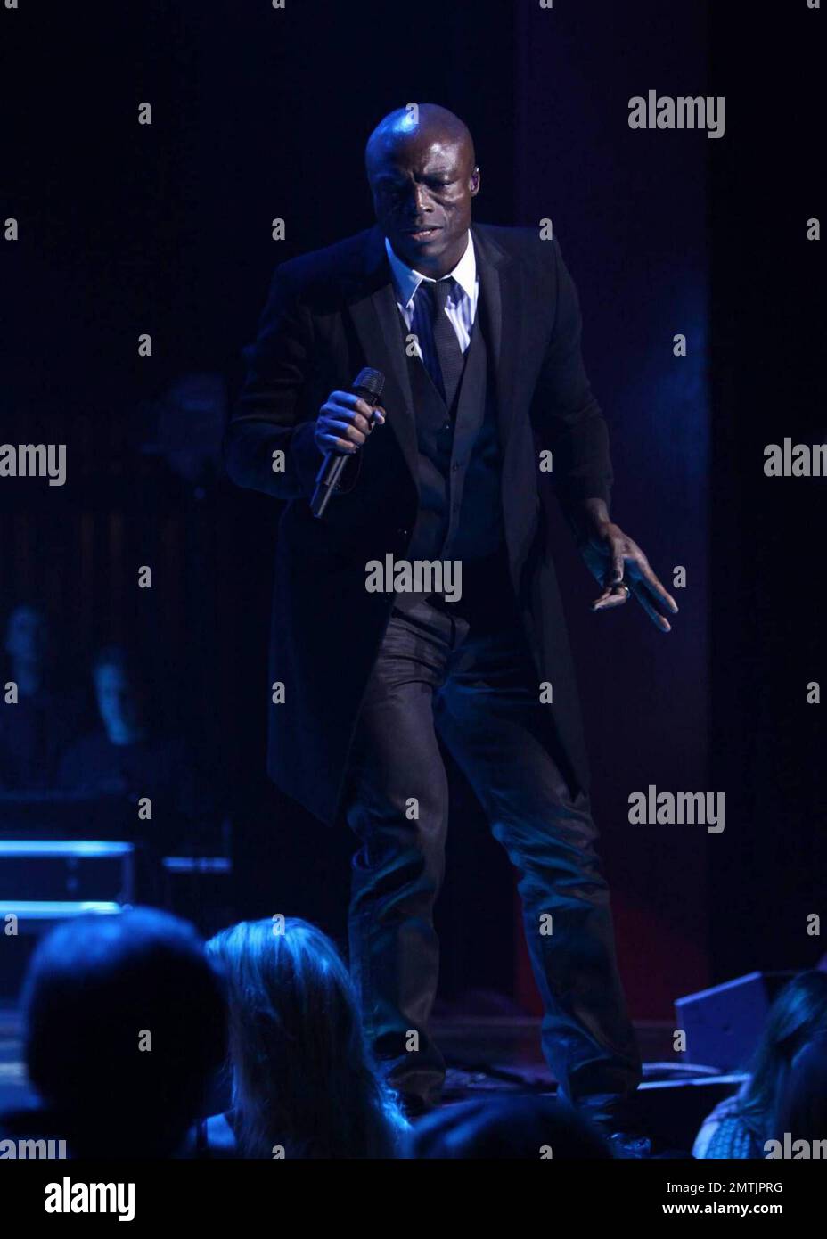 British soul singer and songwriter, Seal, performs live at the Fillmore ...