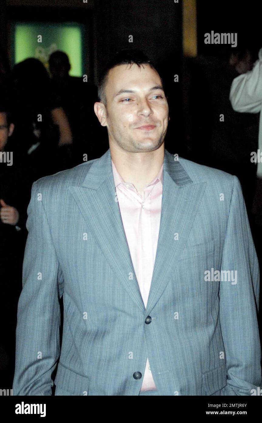 Kevin Federline attends the Sean John fashion show at Mercedes-Benz ...