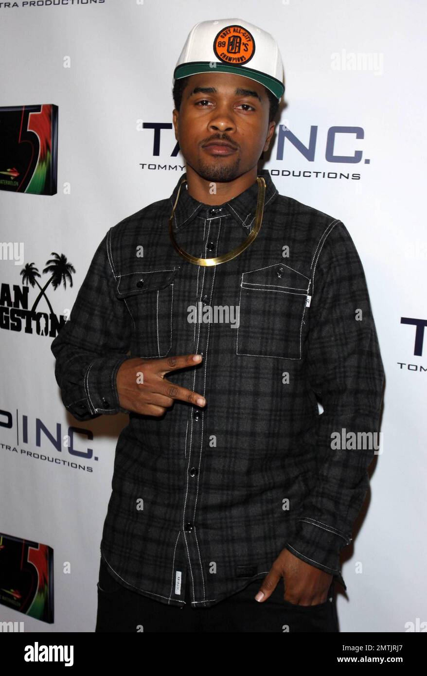 Rapper Mann attends MTV Presents Sean Kingston's 21st Birthday Soiree ...