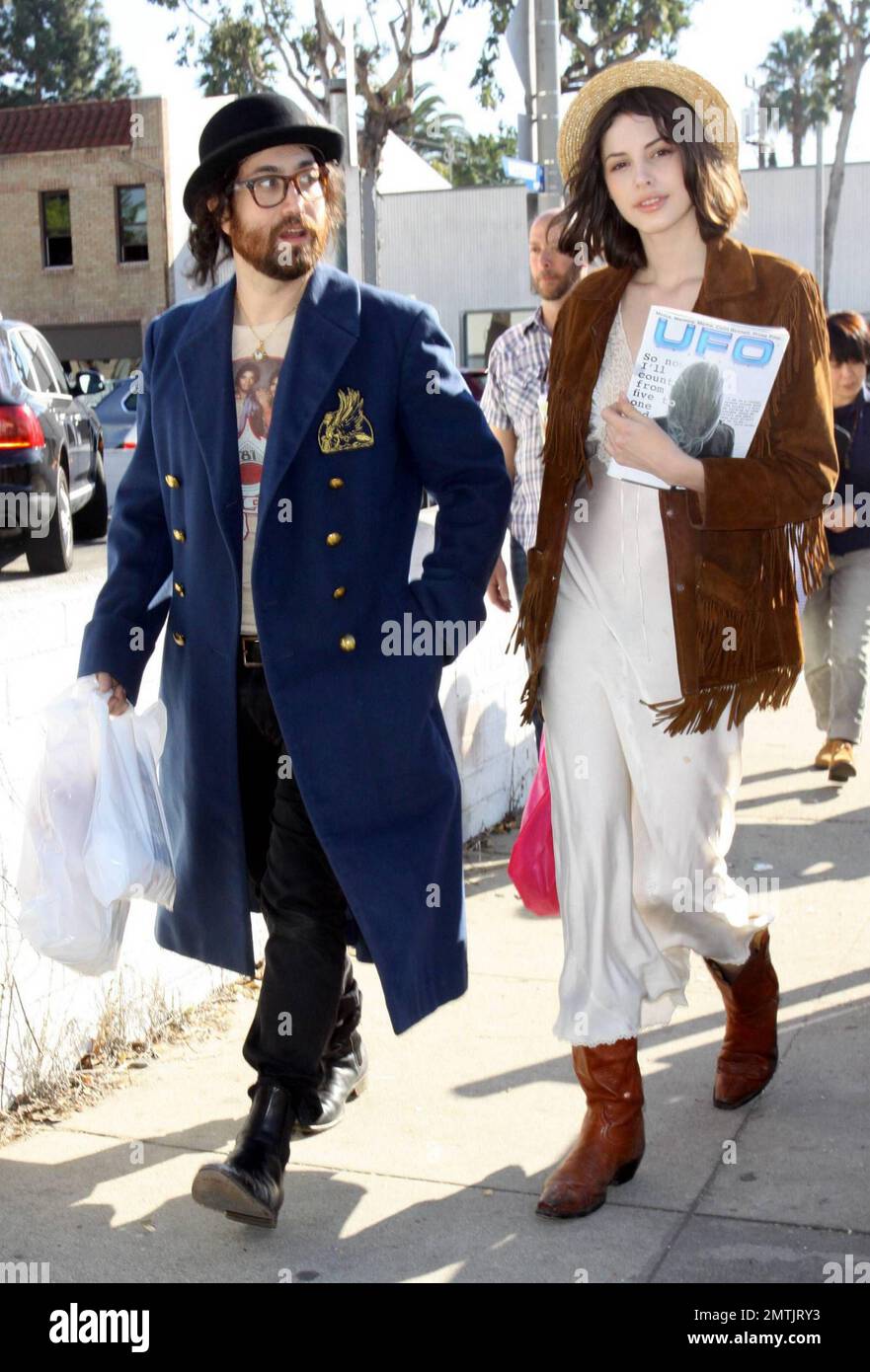 John Lennon's son, Sean Lennon gets in a day of shopping with ...