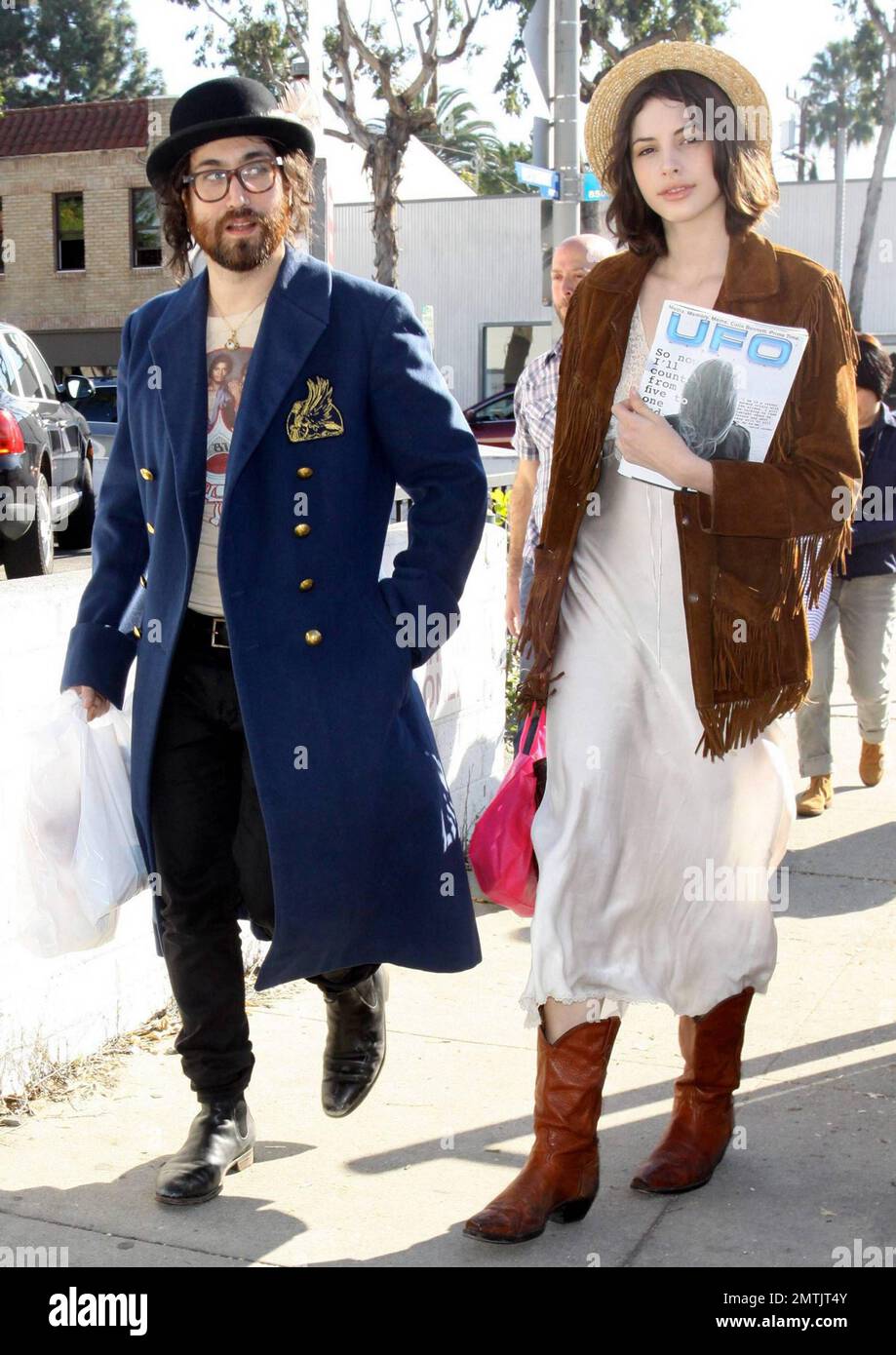 John Lennon's son, Sean Lennon gets in a day of shopping with ...