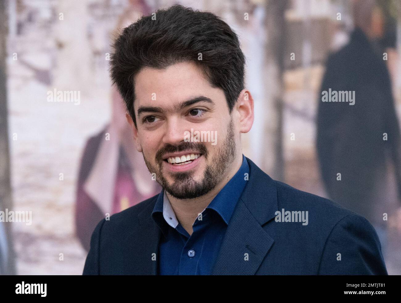 Munich, Germany. 01st Feb, 2023. Lahav Shani, future chief conductor of ...