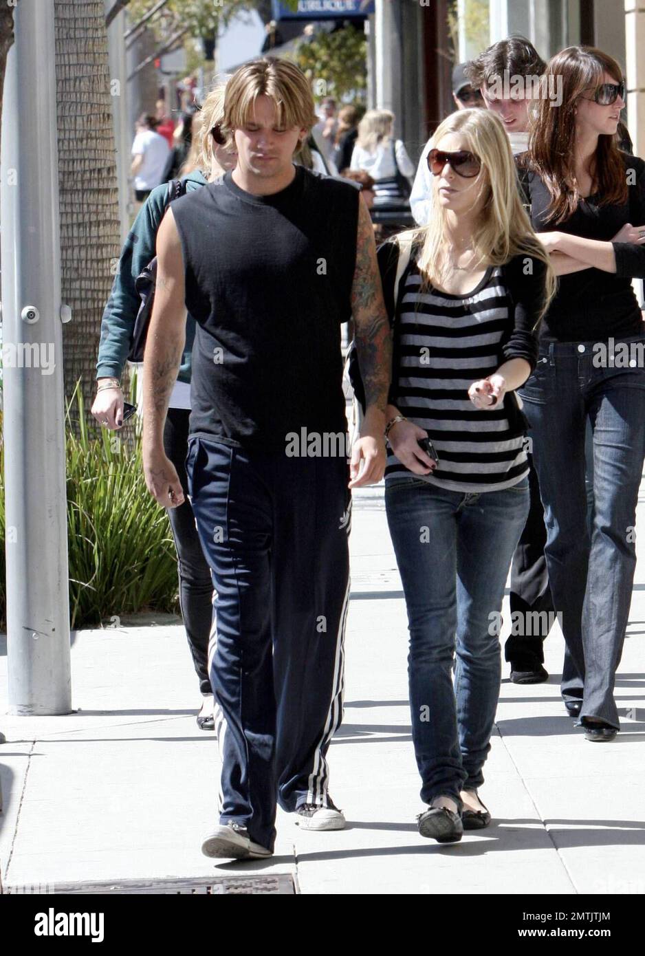 Exclusive!! Sons Of Hollywood star, Sean Stewart and an unidentified ...