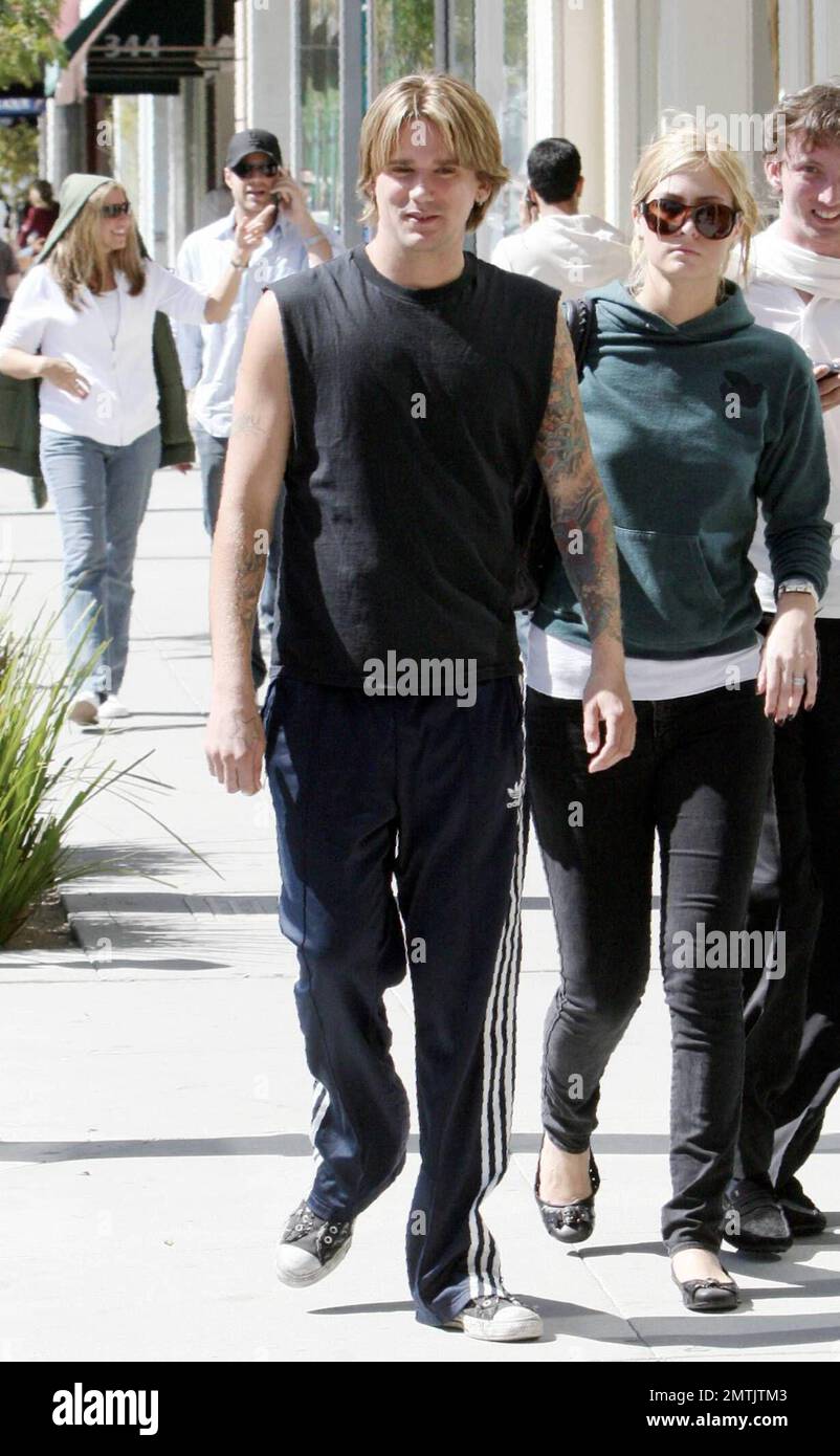 Exclusive!! Sons Of Hollywood star, Sean Stewart and an unidentified ...