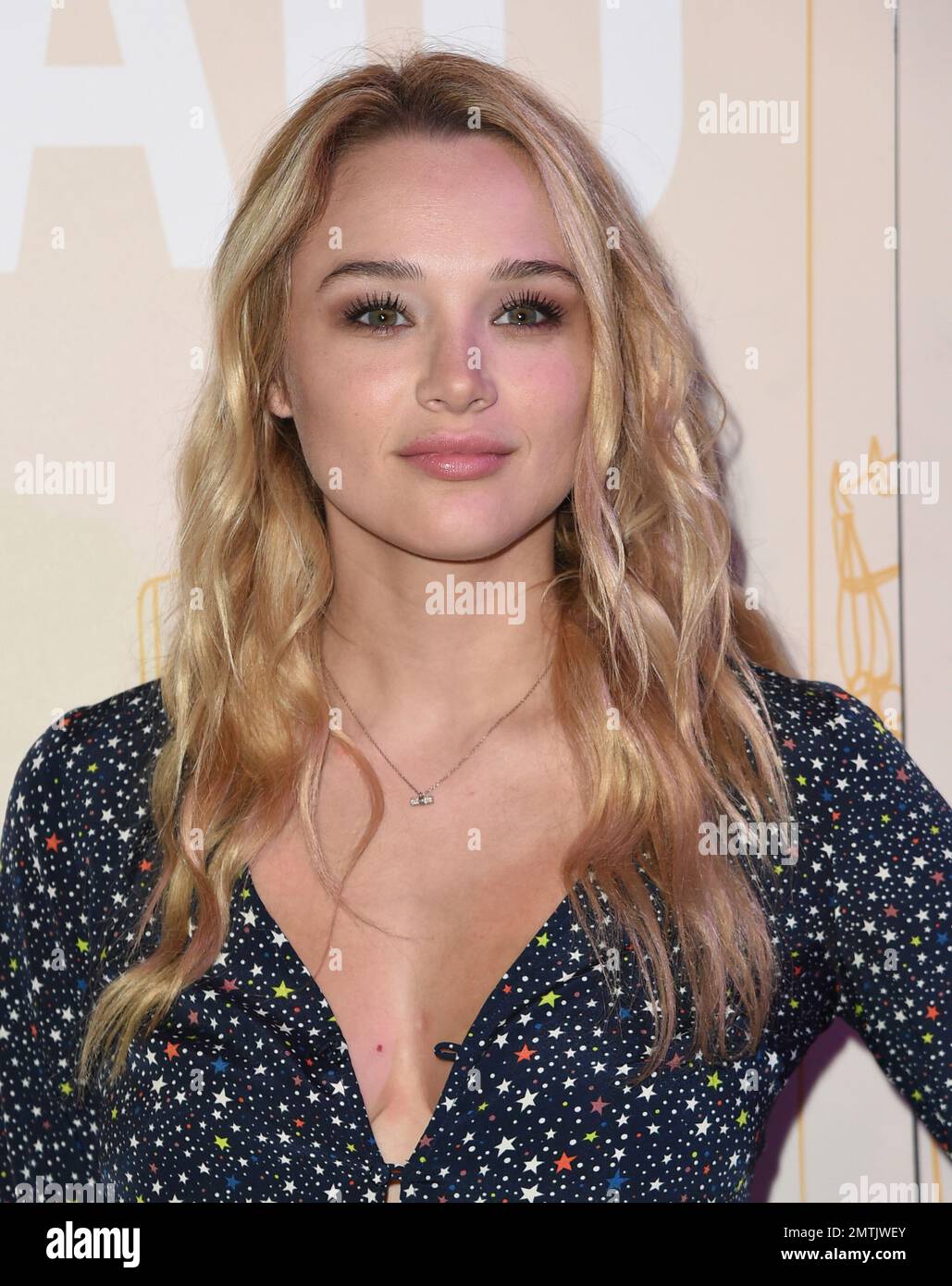 Hunter King arrives at the Los Angeles premiere of "Band Aid" at the ...