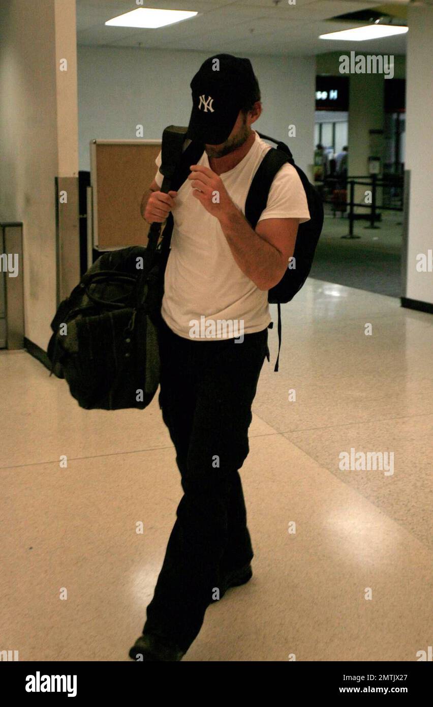 Exclusive!! Sean William Scott arrives in Miami to promote his new ...