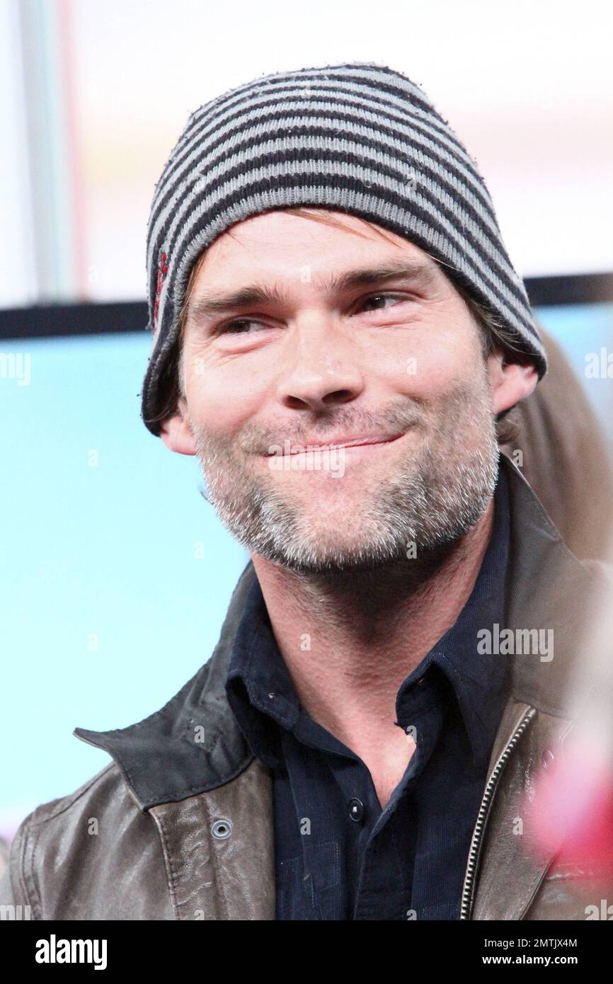 Sean William Scott promotes Goon at Much Music Live in Toronto, ON ...