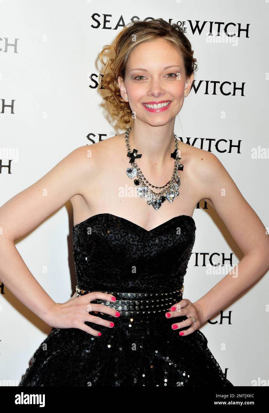 Rebekah Kennedy poses for photographers on the red carpet at the ...