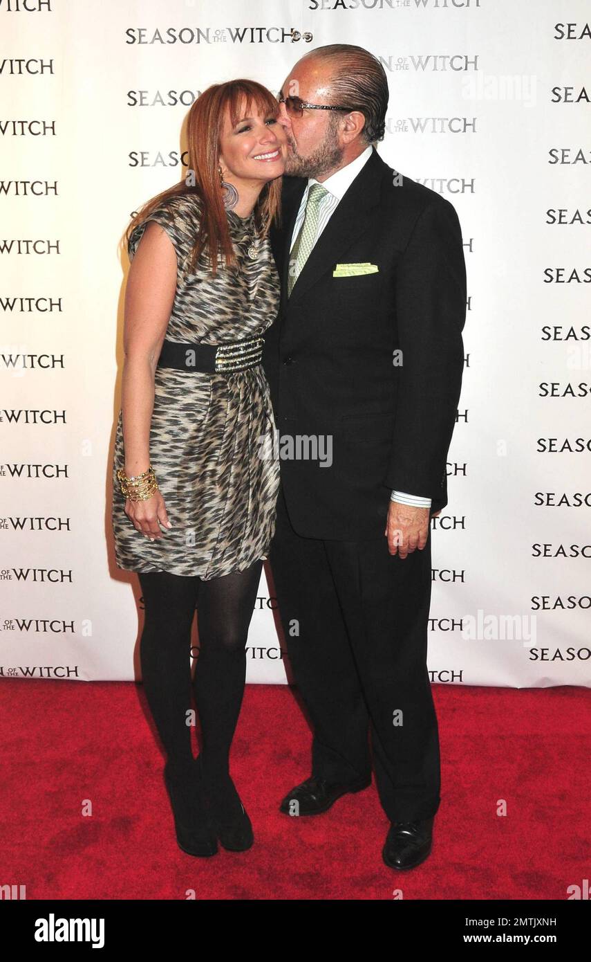 Jill Zarin and husband Bobby Zarin pose for photographers on the red ...
