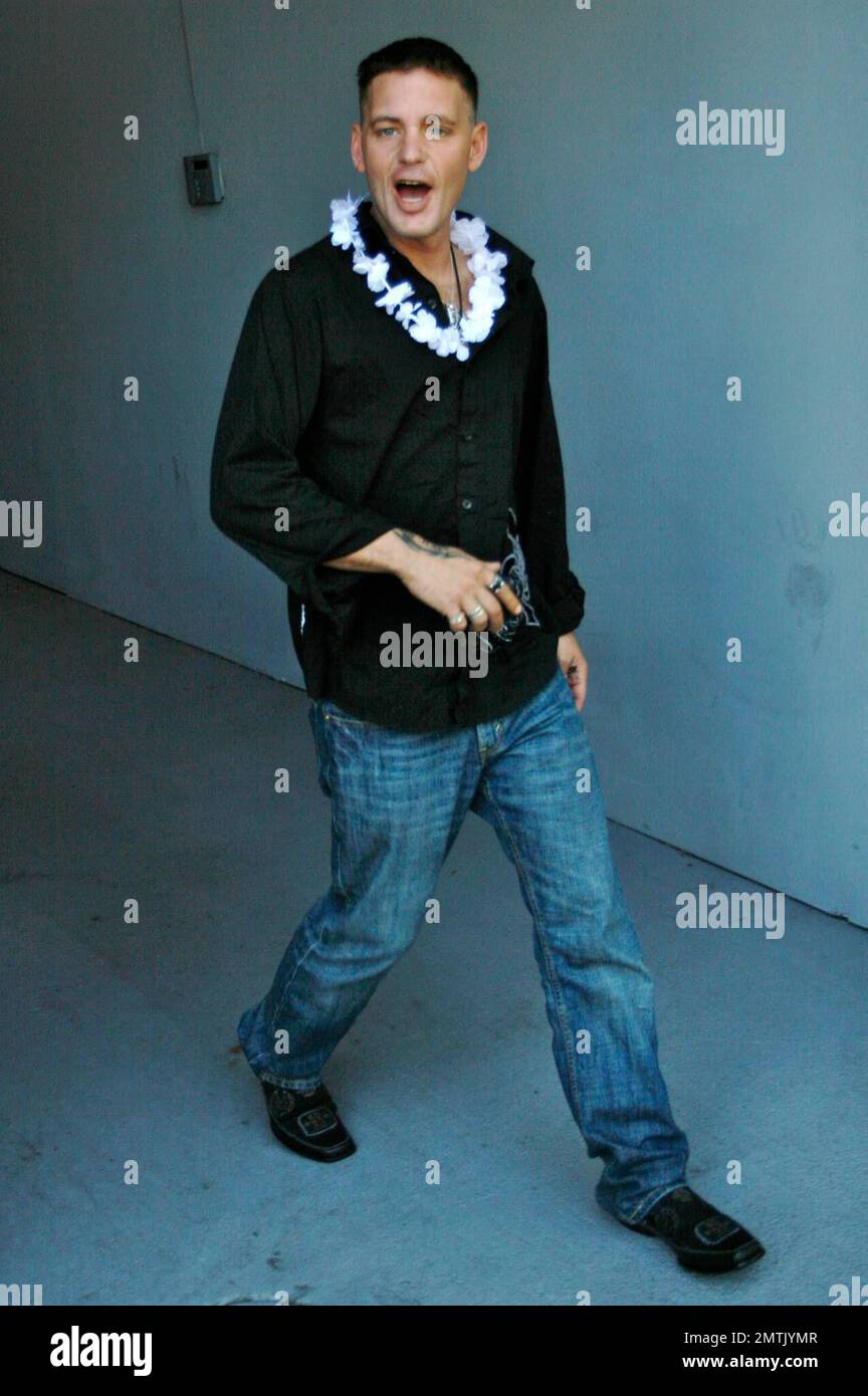 Corey Haim outside of the Secret Room Style Lounge in West Hollywood ...