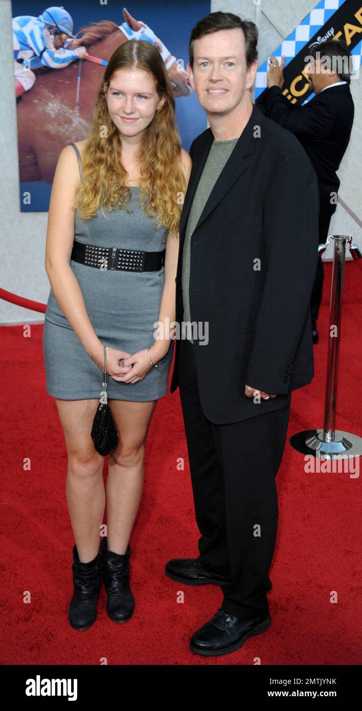 Dylan Baker and daughter Willa walk the red carpet at the world ...