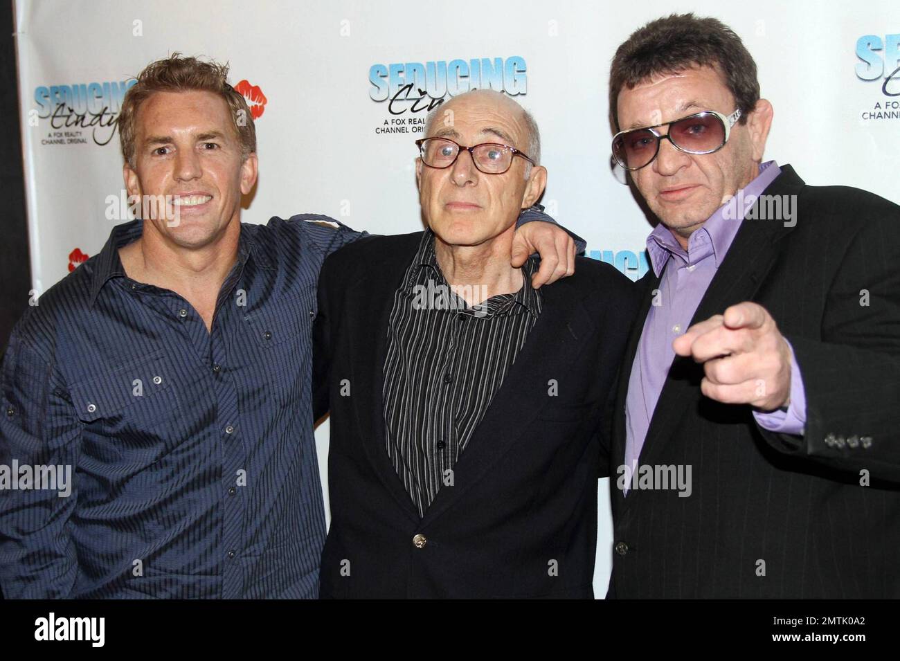 Dave Williams, John Livingston and Terry F. Smith celebrate the finale ...