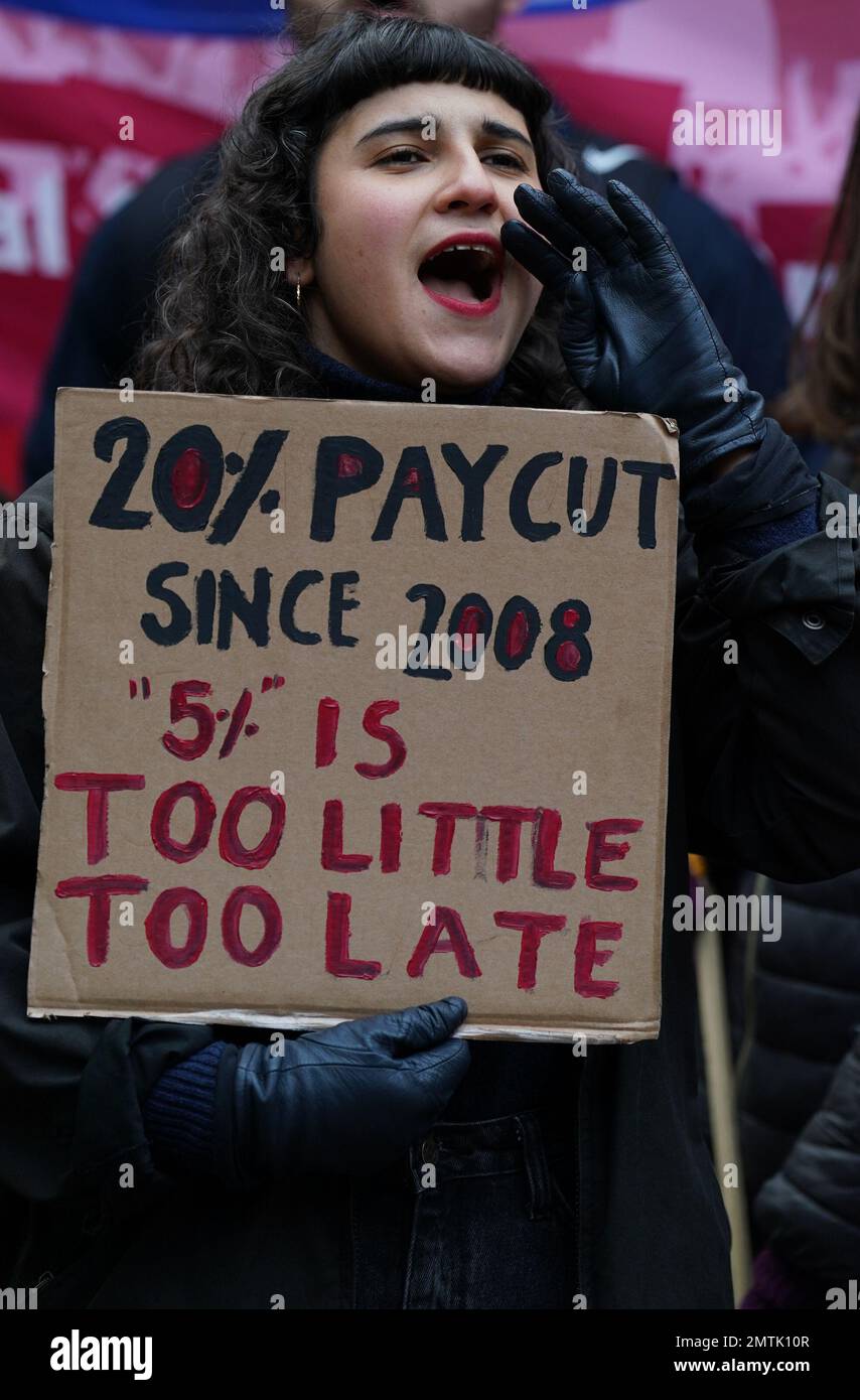 Protect the right to strike rally hi-res stock photography and images ...