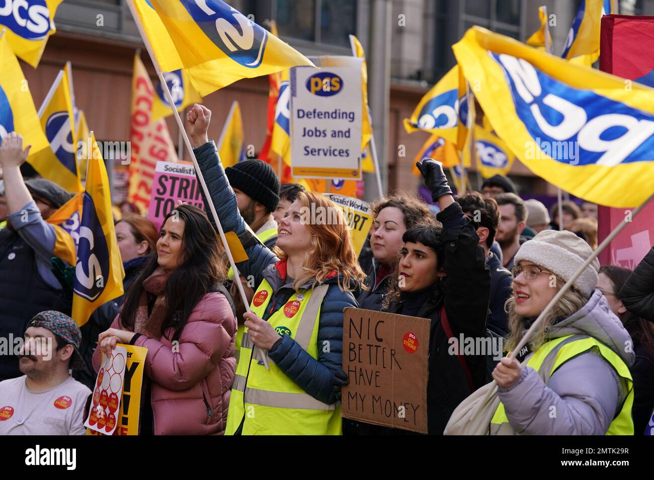 Protect the right to strike rally hi-res stock photography and images ...