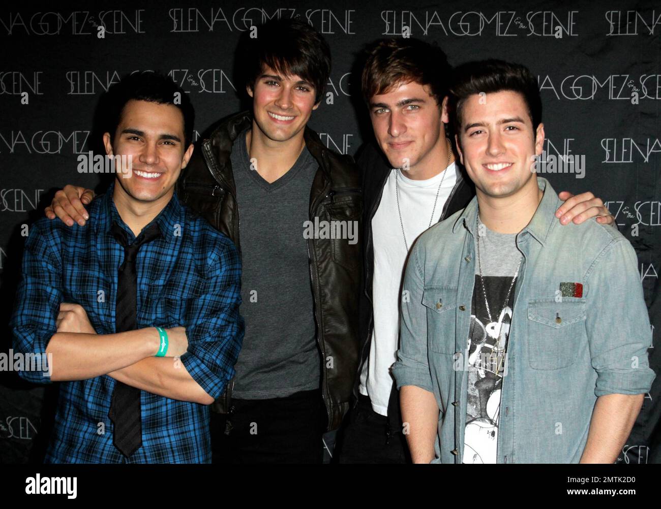 Big Time Rush presents a charity concert with Selena Gomez to benefit ...