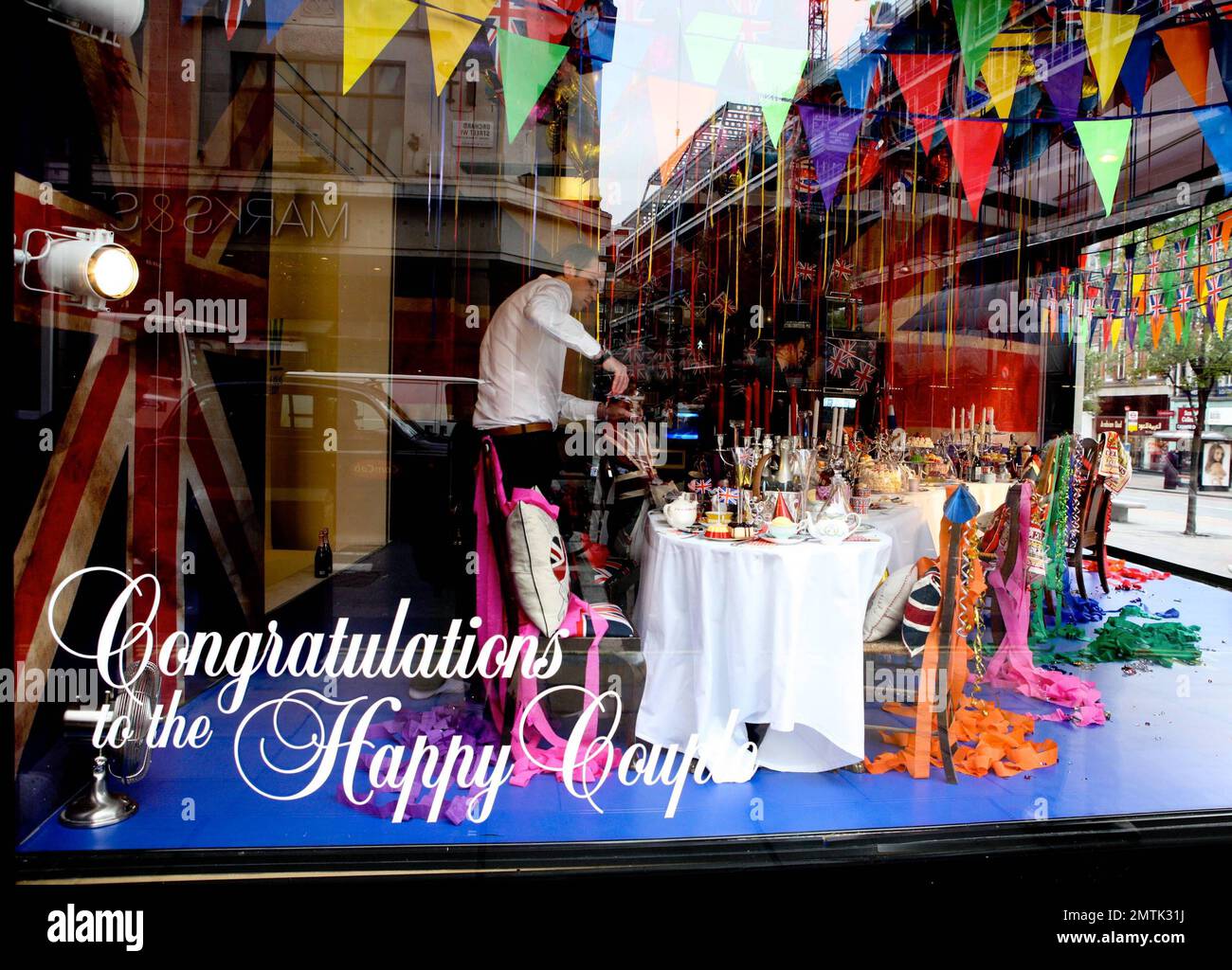 Selfridge & Co. department store displays a special live showcase, A ...