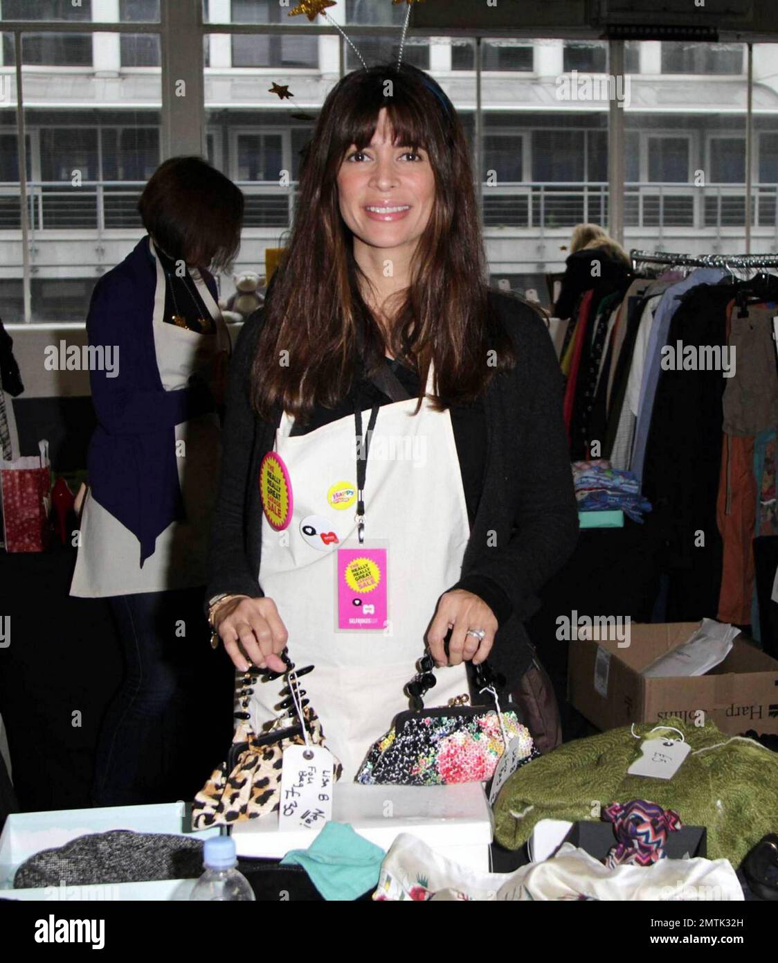 Lisa Bilton helps out at the Selfridges Really Really Great Garage Sale ...