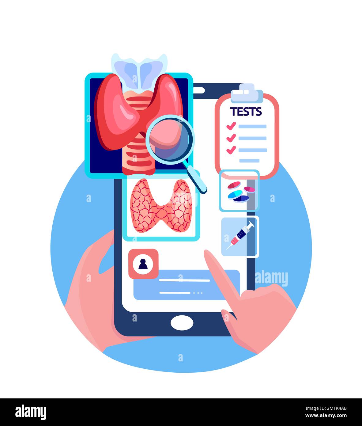 Online Touchscreen Thyroid Gland,Anomalous Gland,Pineal Organ Mobile ...