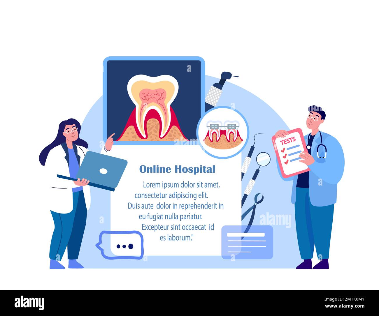 Roots of teeth hi-res stock photography and images - Alamy