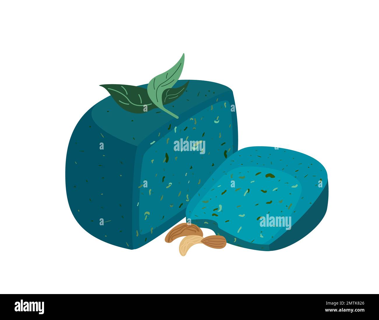 Gourmet Holland cheese with Lavender Pesto.Blue Gouda Hard pressed ...