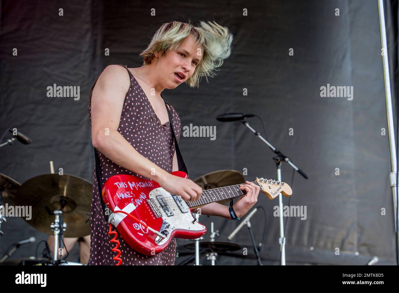 Cole Becker of SWMRS performs at BottleRock Napa Valley Music Festival ...