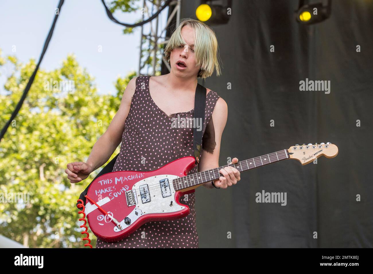Cole Becker of SWMRS performs at BottleRock Napa Valley Music Festival ...
